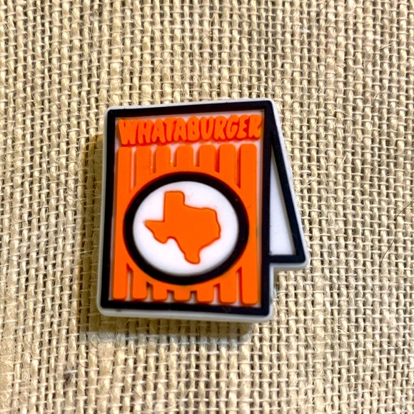 Jibbitz | Accessories | Whataburger Table Tent Croc Charm | Poshmark